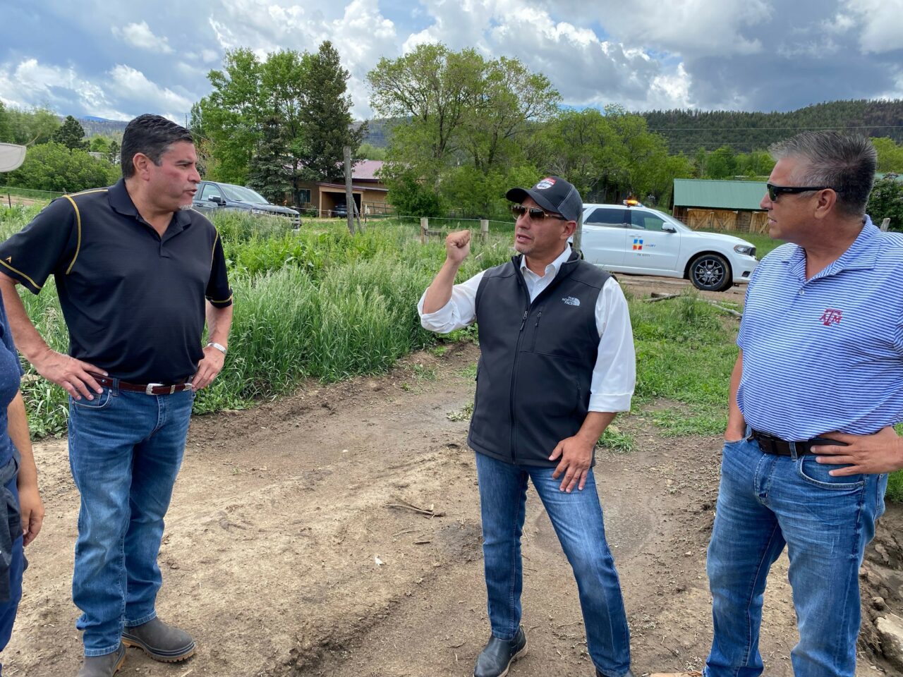 Lt. Governor Morales visited flood prone areas, met with leaders in ...